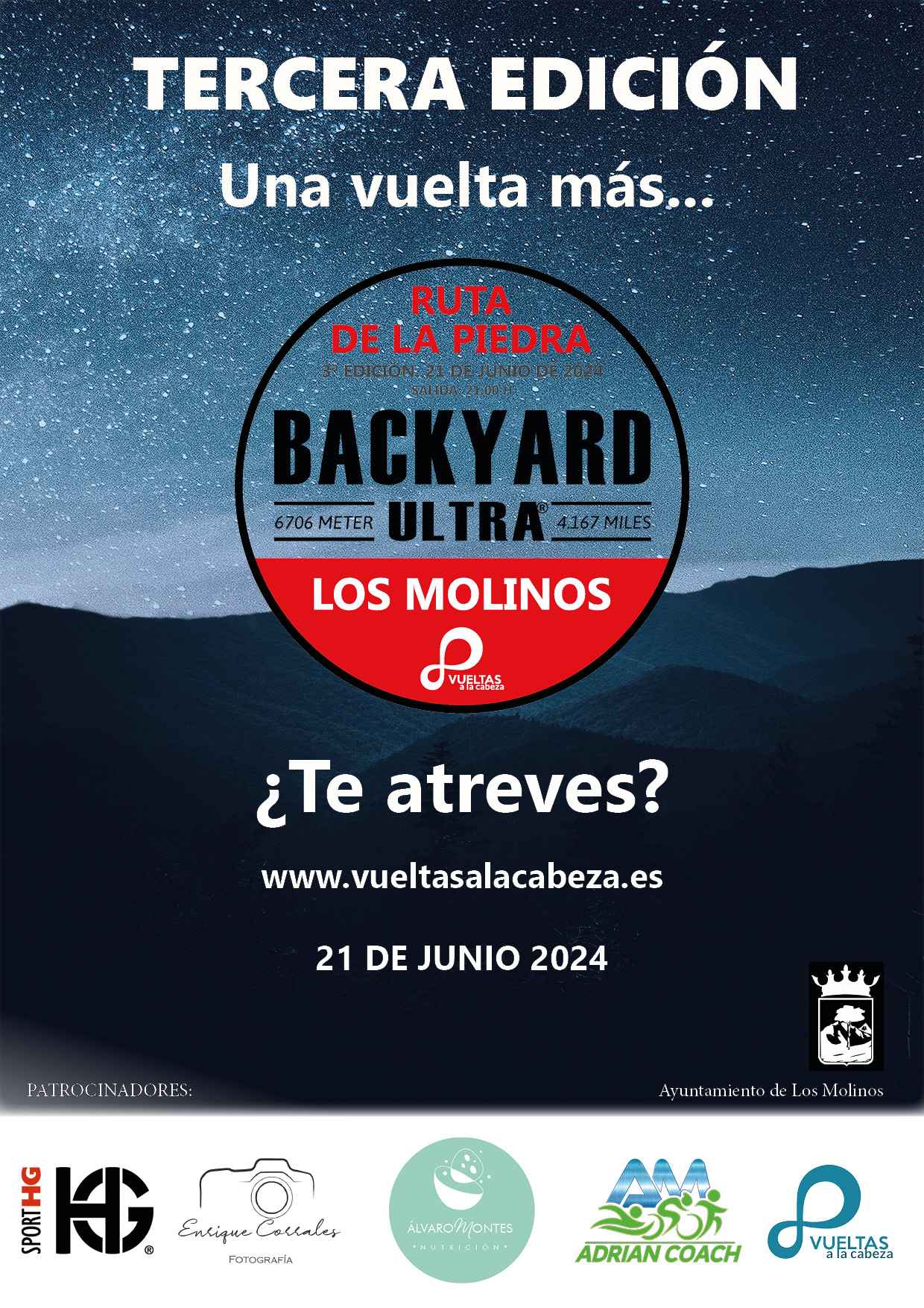 BACKYARD ULTRA RUTA DE LA PIEDRA